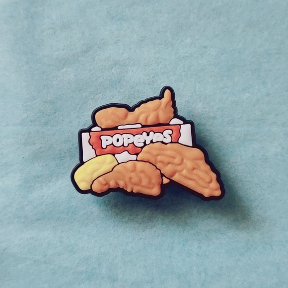 CROCS | Accessories | 75 Popeyes Chicken And Biscuit Croc Charm | Poshmark